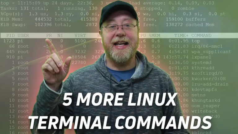 5 More Linux Terminal Commands for Beginners – The Hungry Penguin